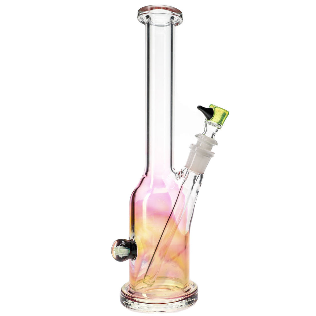 Fumed Straight Tube Bongs from Ben Wilson Glass