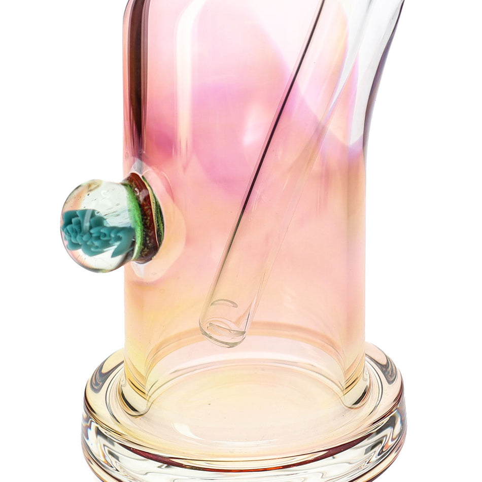 Fumed Straight Tube Bongs from Ben Wilson Glass