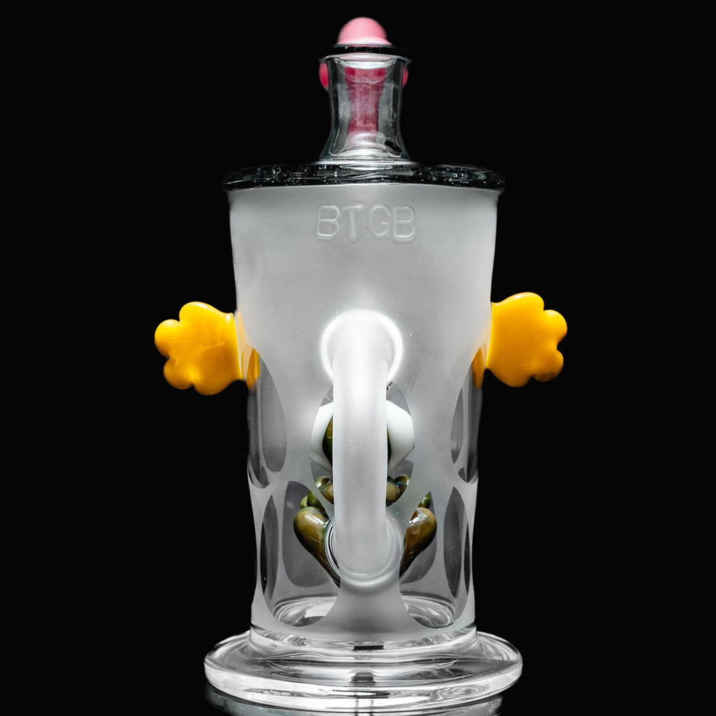 14mm Yoshake Dab Rig by BTGB Glass