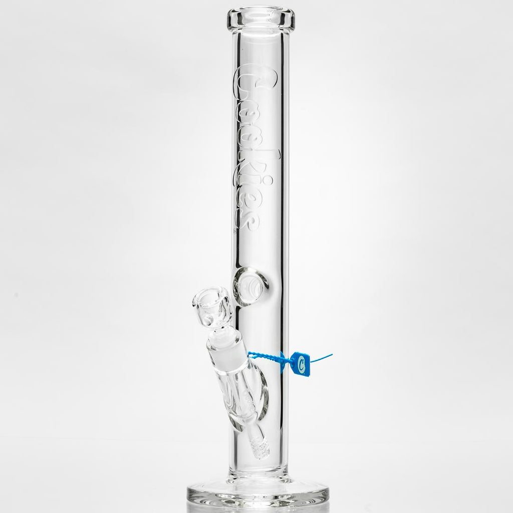 7mm Flame Straight Tube Bongs by Cookies Glass