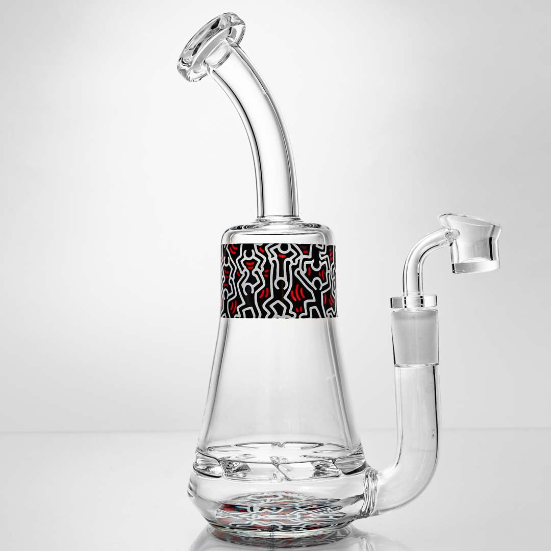 Turbine Perc Dab Rigs from K. Haring Glass - Aqua Lab Technologies