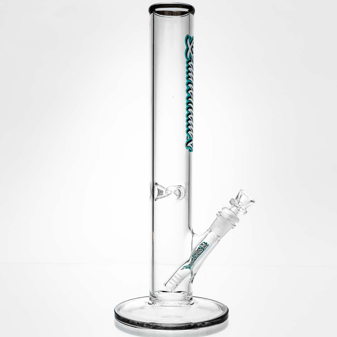 Mathematix Glass | 14-inch Straight Tube Bongs - Aqua Lab Technologies