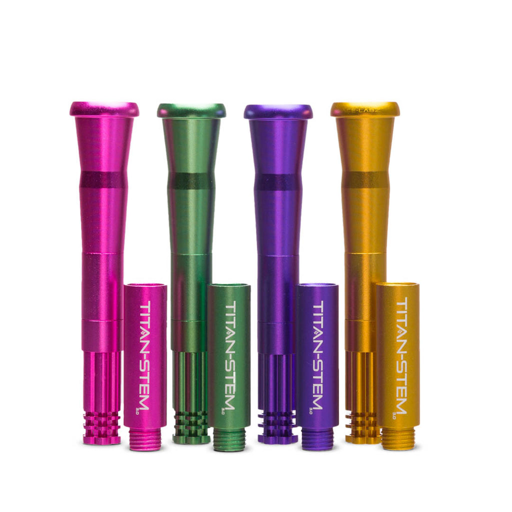 Titan-Stem 3.0 The Ultimate Metal Bong Downstem by Ace-Labz
