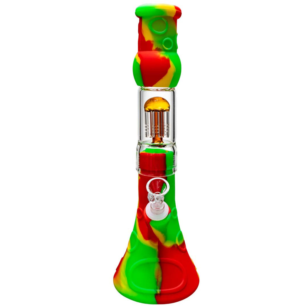 Hybrid Silicone Beaker Bongs by Accurate Glass – Aqua Lab Technologies
