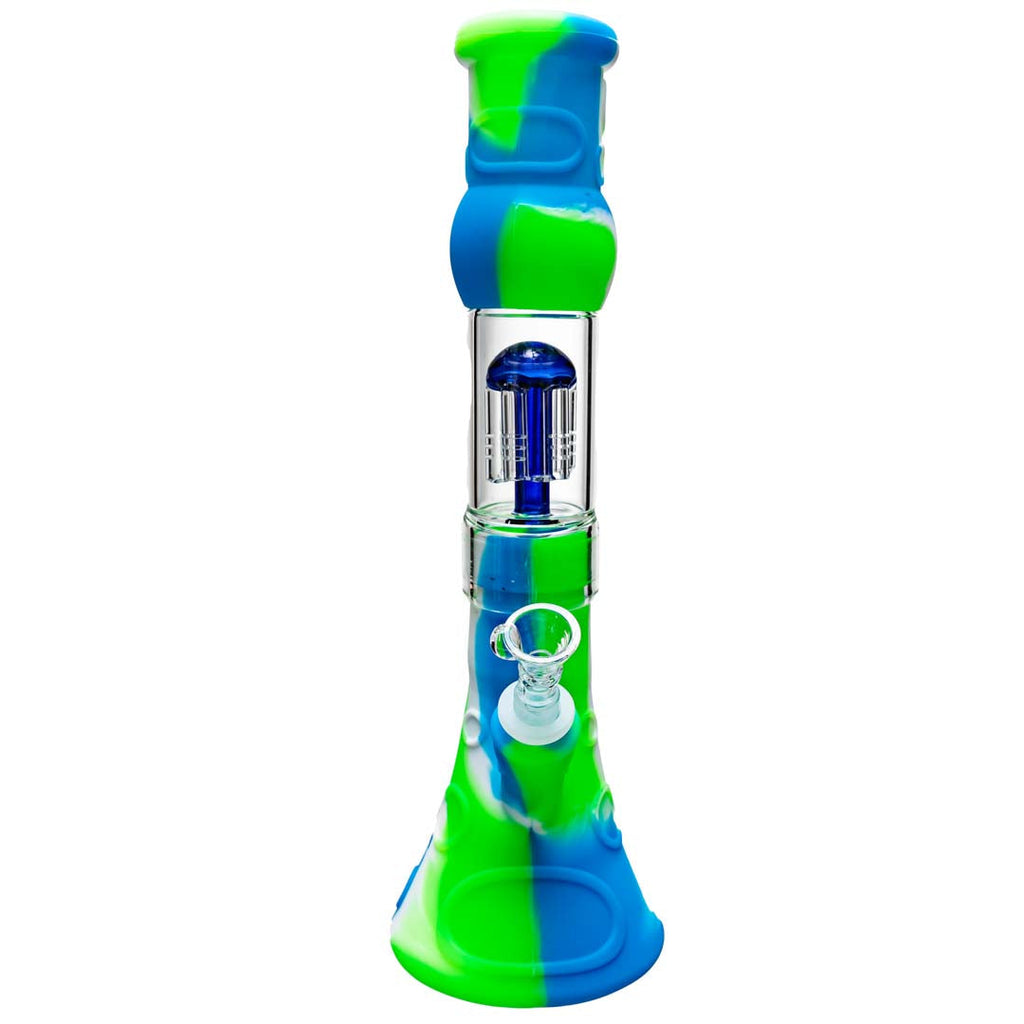 Hybrid Silicone Beaker Bongs by Accurate Glass – Aqua Lab Technologies