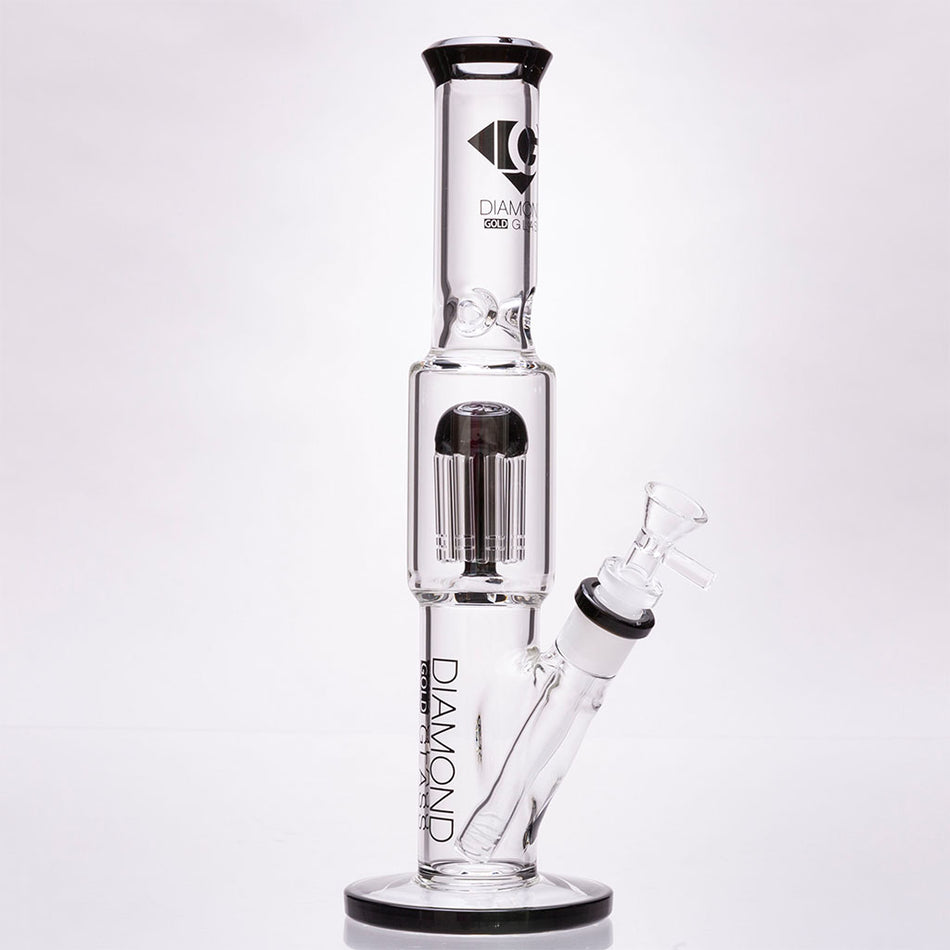 Mansion Straight Tube Bongs from Diamond Glass