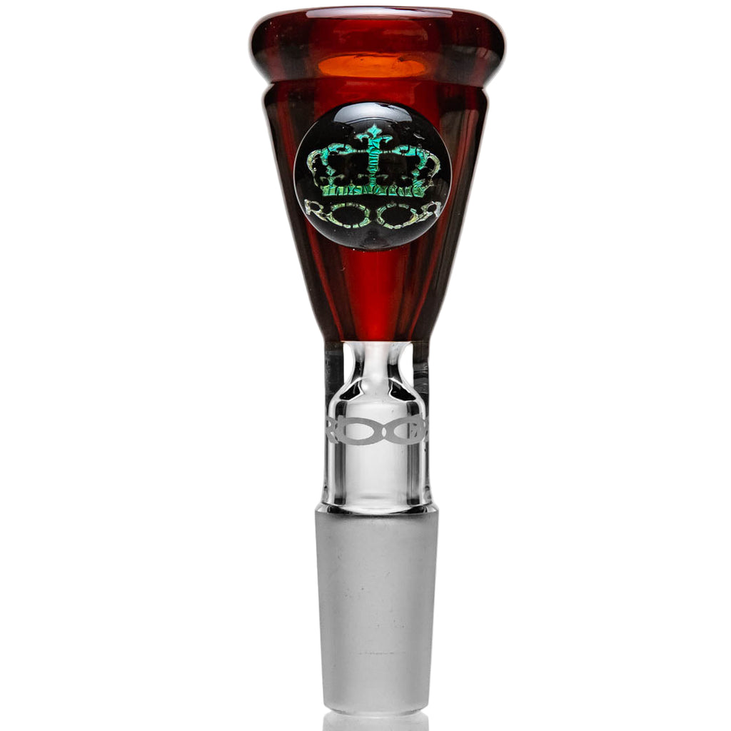 14mm Colored Dichro Marble Bong Slides by RooR Glass