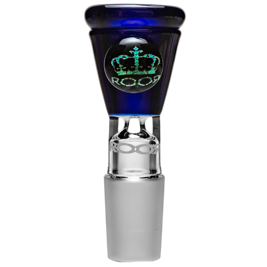 18mm Colored Dichro Marble Bong Slides by ROOR Glass - Aqua Lab Technologies