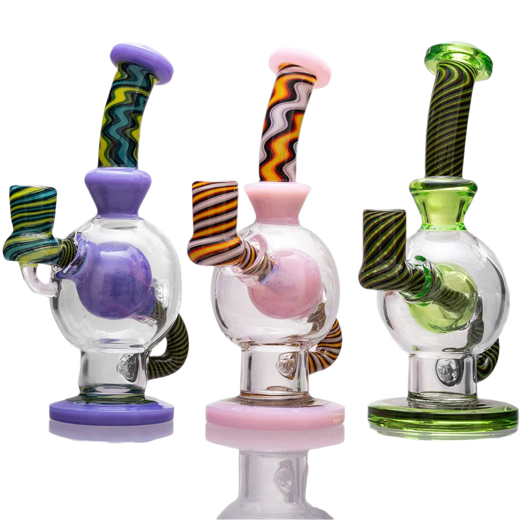 Augy Glass - Worked Ball Dab Rigs - Aqua Lab Technologies
