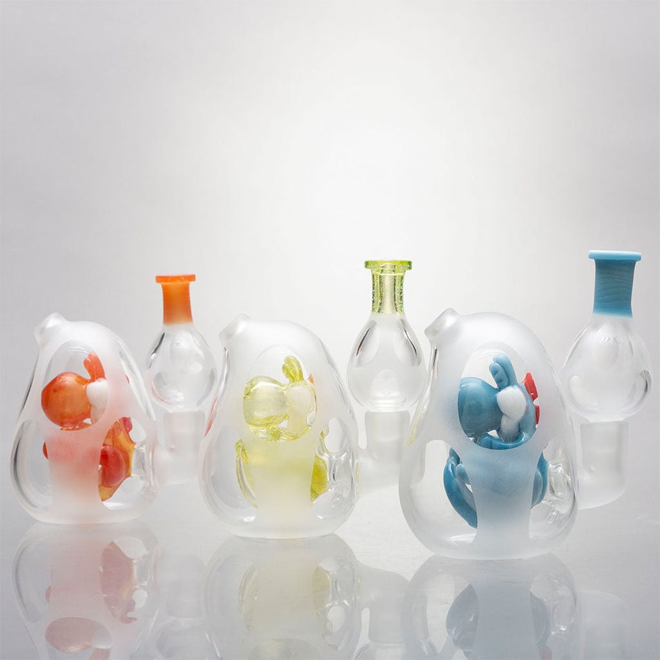 10mm Yoshi Egg Dab Rigs from BTGB Glass