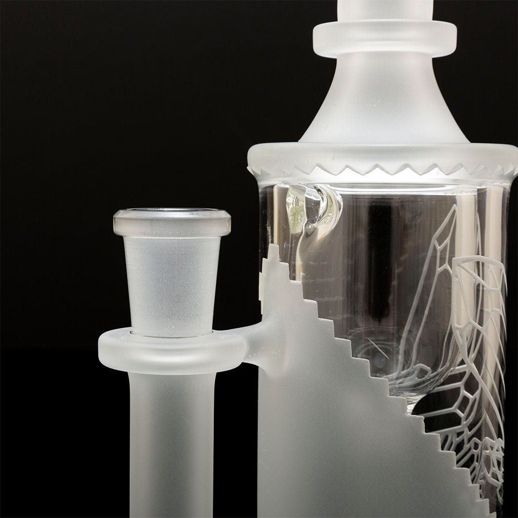 Chase Adams Art - Etched Incycler Dab Rig - Aqua Lab Technologies