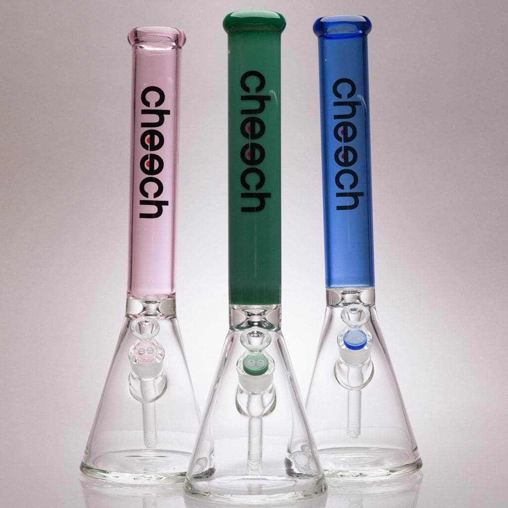 50/50 7mm Thick Glass Beaker Bongs by Cheech Glass - Aqua Lab Technologies