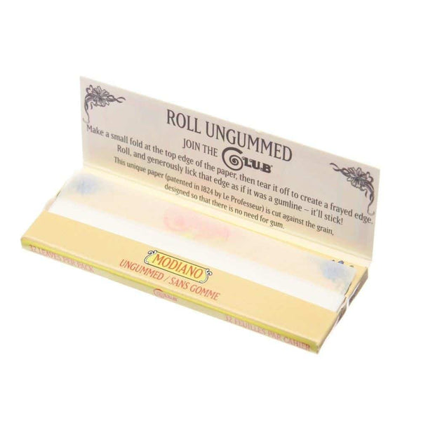 Club Modiano - Ungummed 1 1/4" Rolling Papers - Aqua Lab Technologies