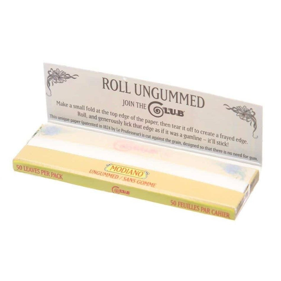 Club Modiano Single Wide Joint Rolling Papers – Aqua Lab Technologies