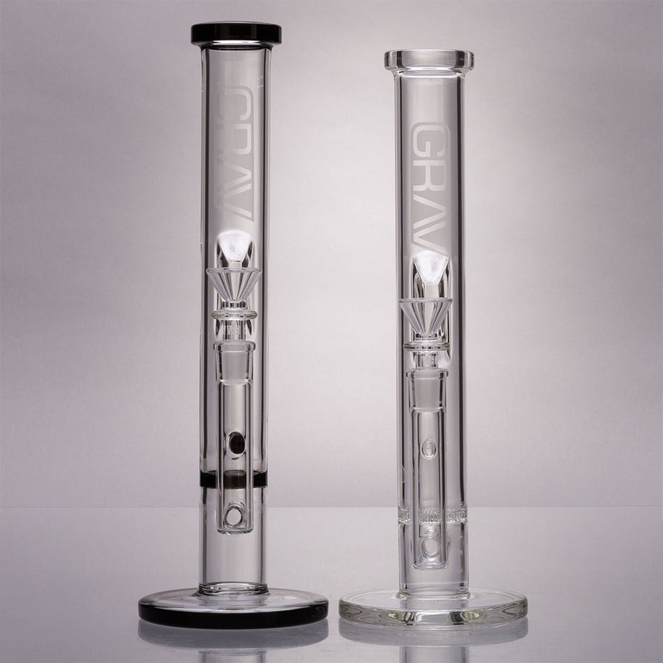 12-inch Stemless Straight Tube Bongs by GRAV