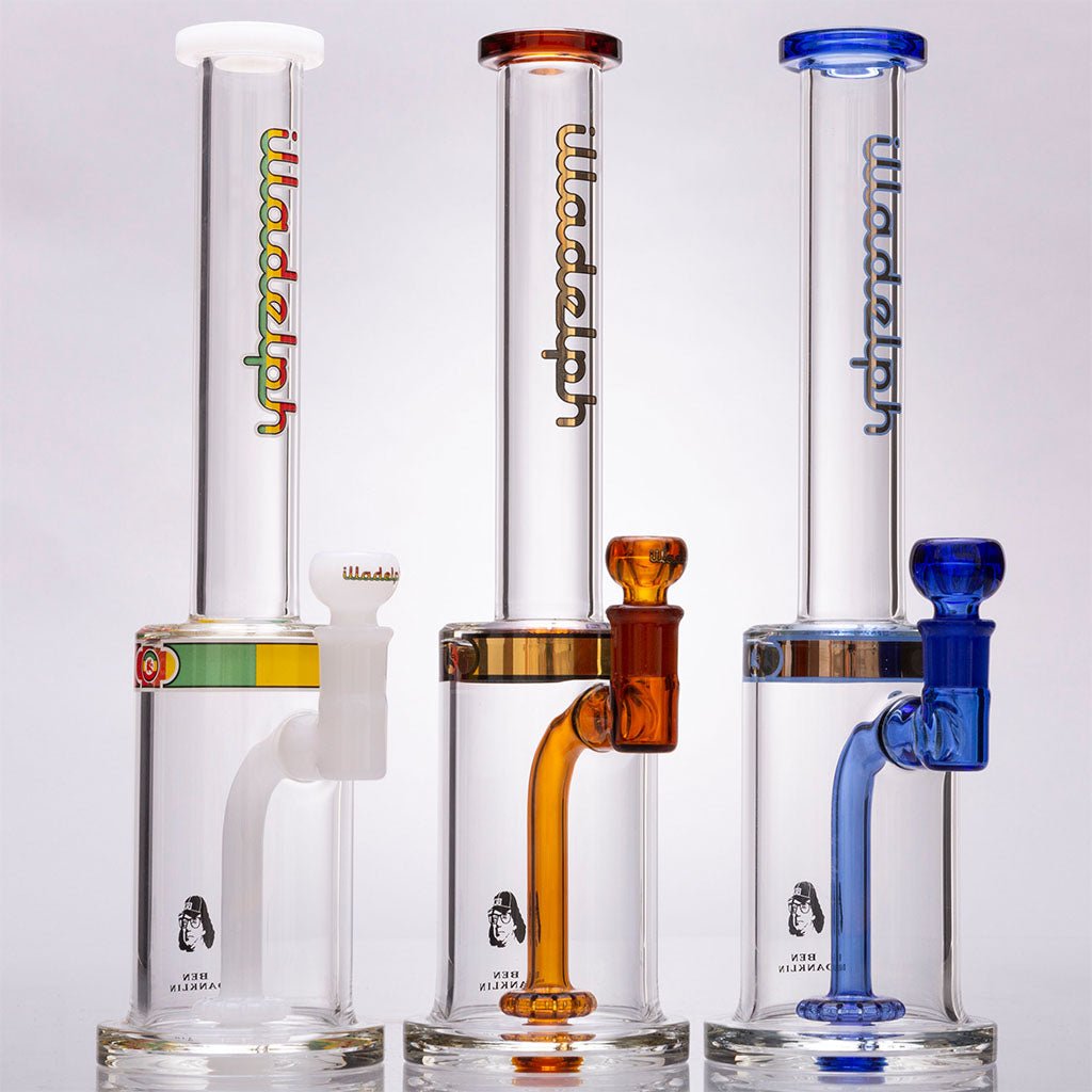 Ben Danklin Series Bongs by illadelph Glass - Aqua Lab Technologies