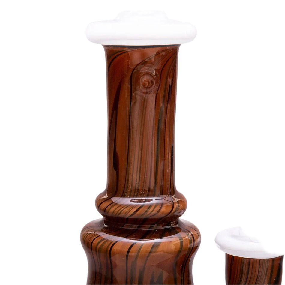 Woodgrain Banger Hangers Dab Rigs by Leary Glassworks