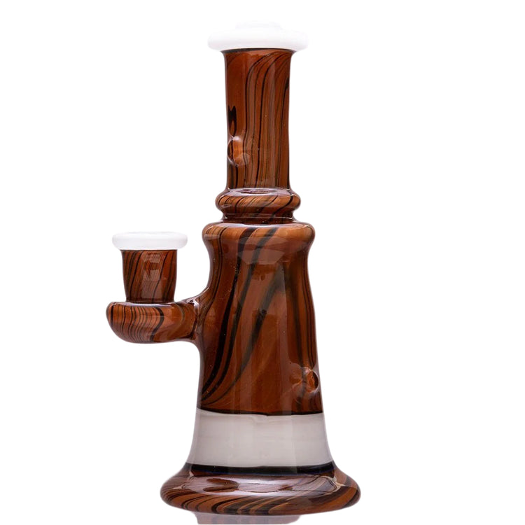 Woodgrain Banger Hangers Dab Rigs by Leary Glassworks