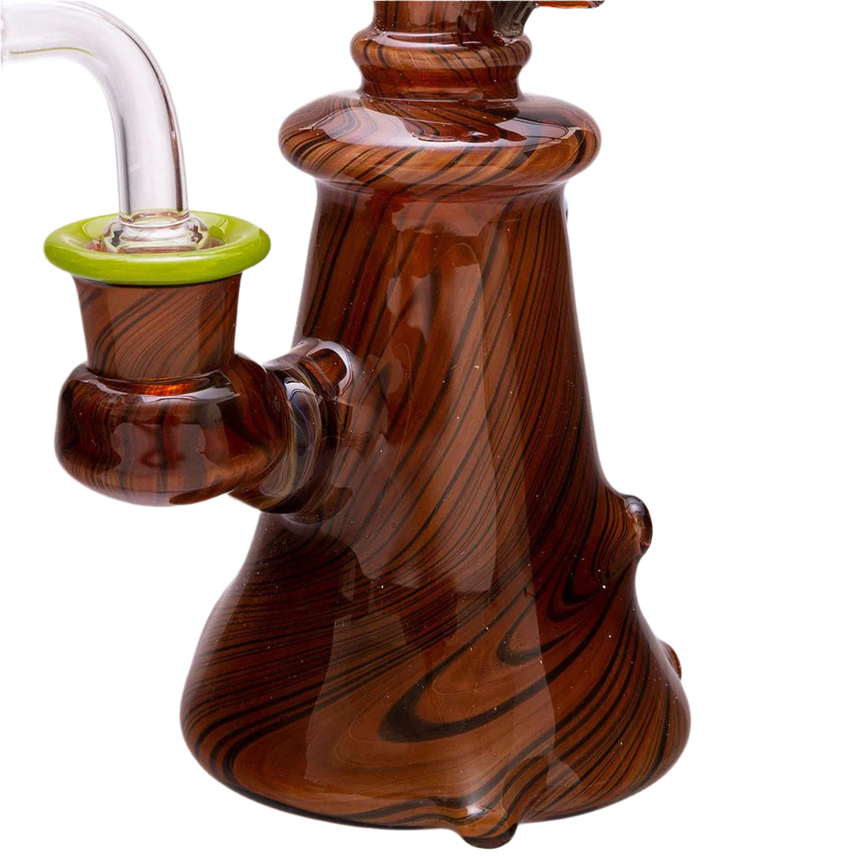 Woodgrain Critter Dab Rigs by Leary Glassworks – Aqua Lab Technologies