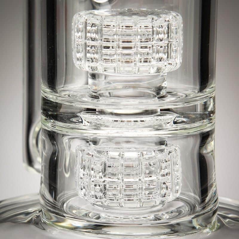 Mobius Glass Stemless Bong with Stereo Matrix Perc - Aqua Lab Technologies