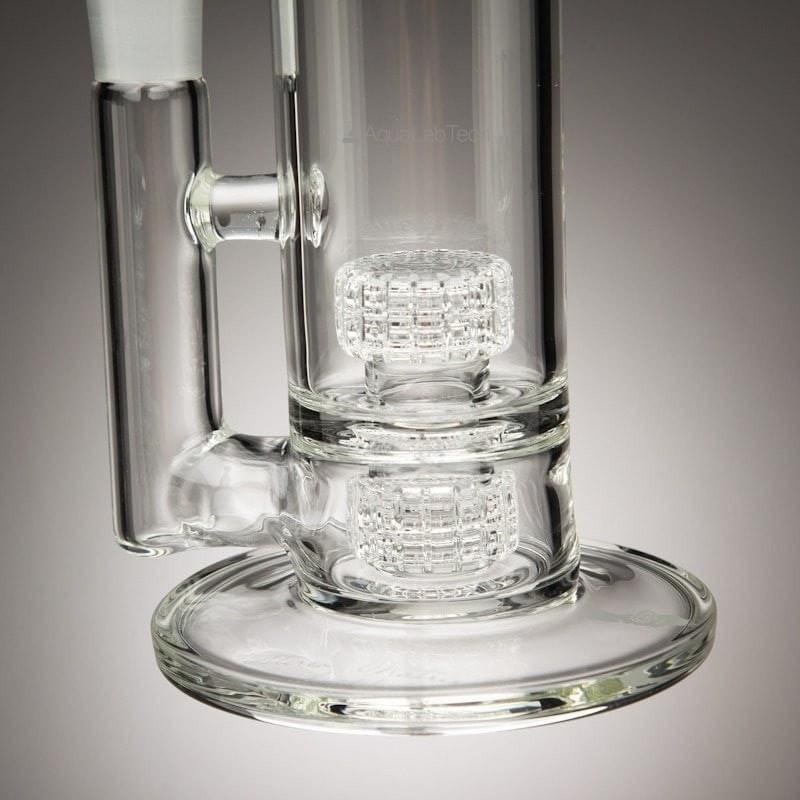 Mobius Glass Stemless Bong with Stereo Matrix Perc - Aqua Lab Technologies