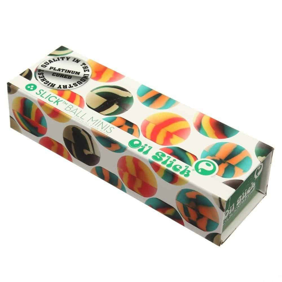 Four Pack of Rasta Mix Slick Ball Minis by Oil Slick – Aqua Lab ...
