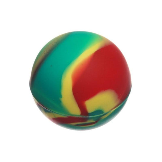 Rasta Colored Slick Balls from Oil Slick - Dab Containers – Aqua Lab ...