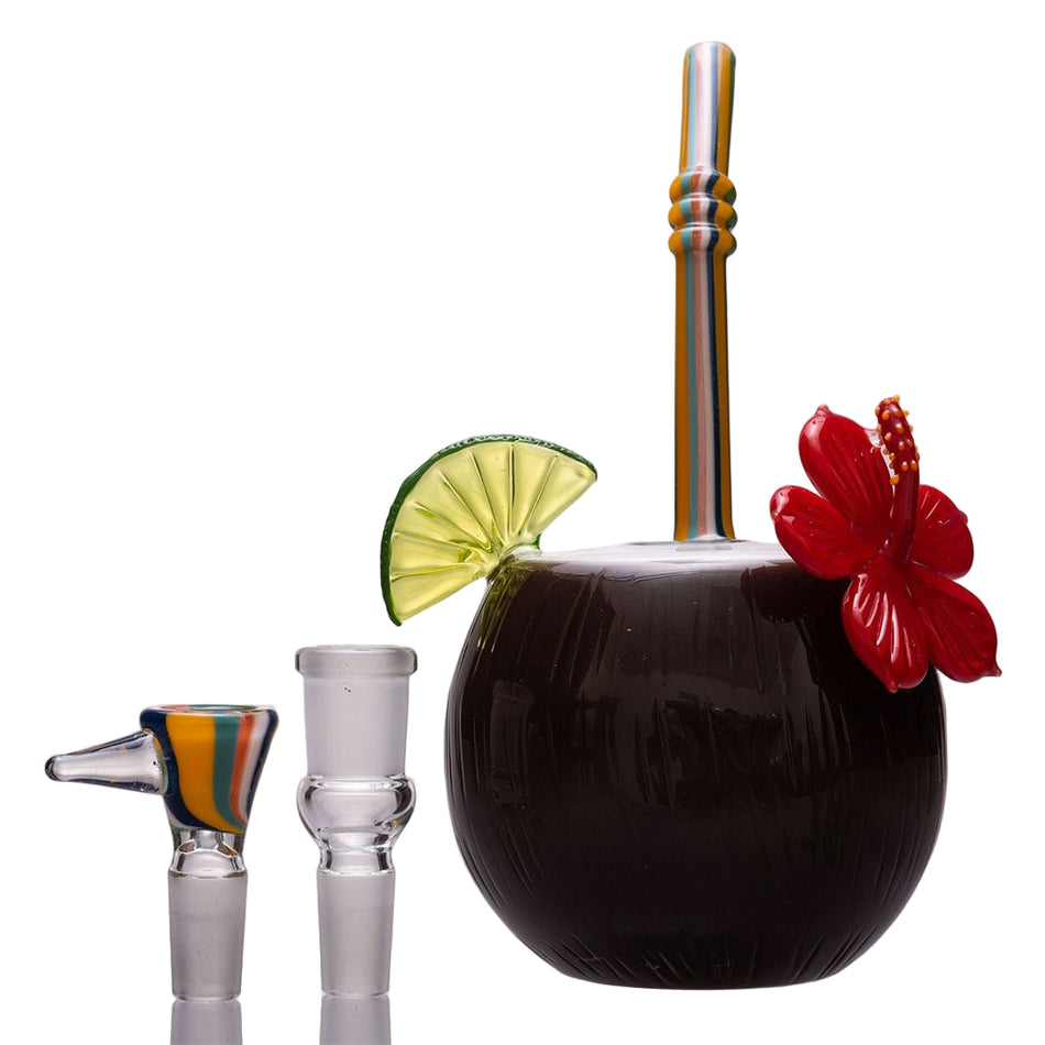 Reyna Glass Heady Coconut Dab Rig