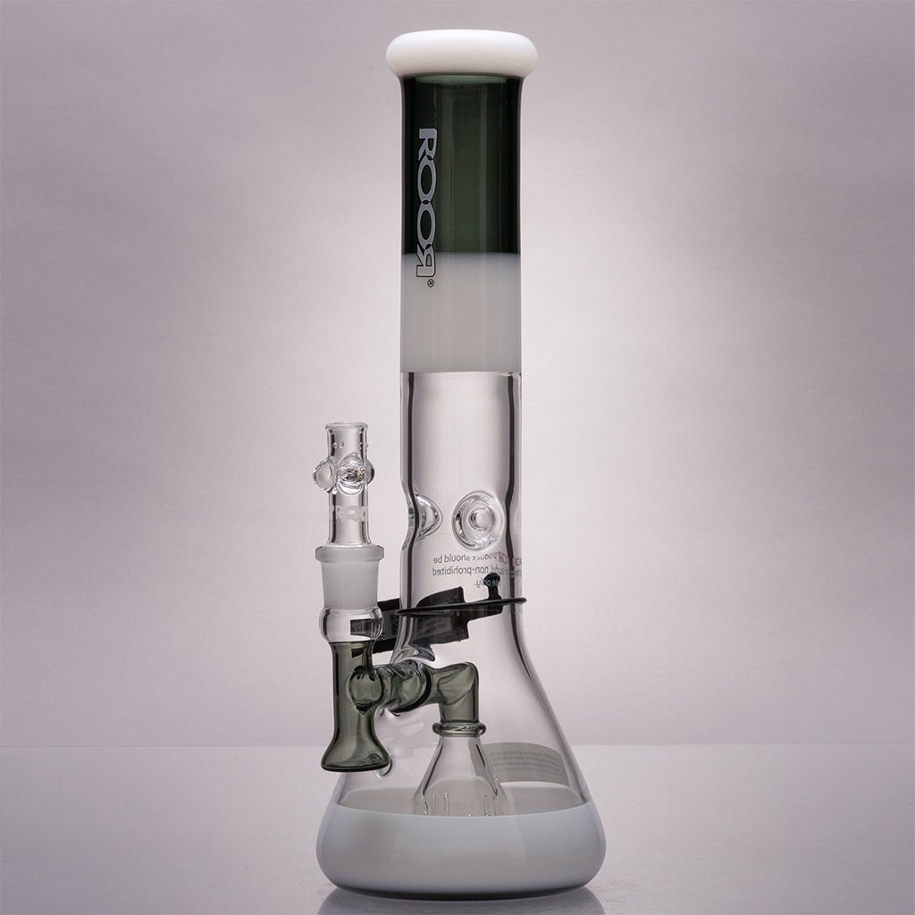 Colored Stemless Beaker Bongs by RooR Tech Glass - Aqua Lab Technologies