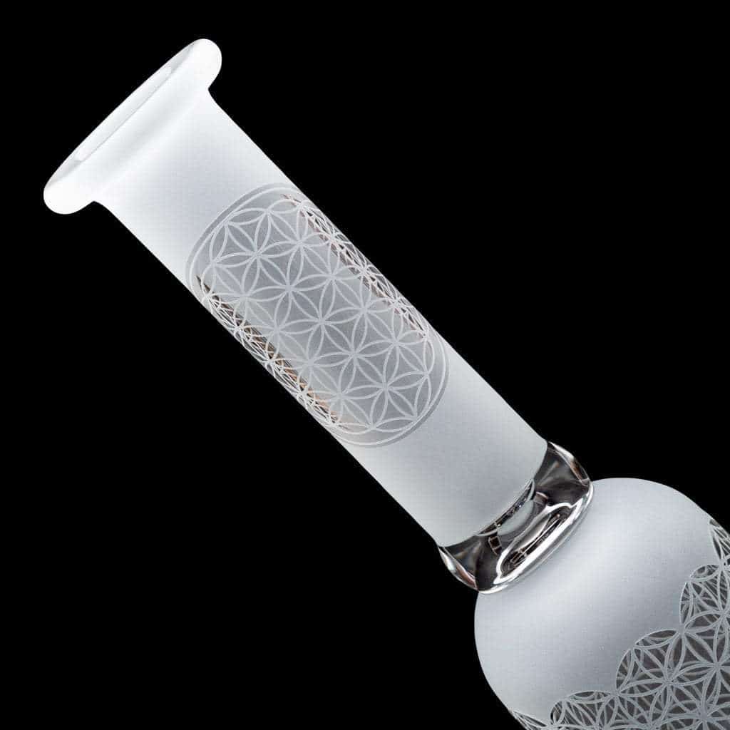 Seed of Life Glass - Sacred-G Lace Sphere Bong - Aqua Lab Technologies