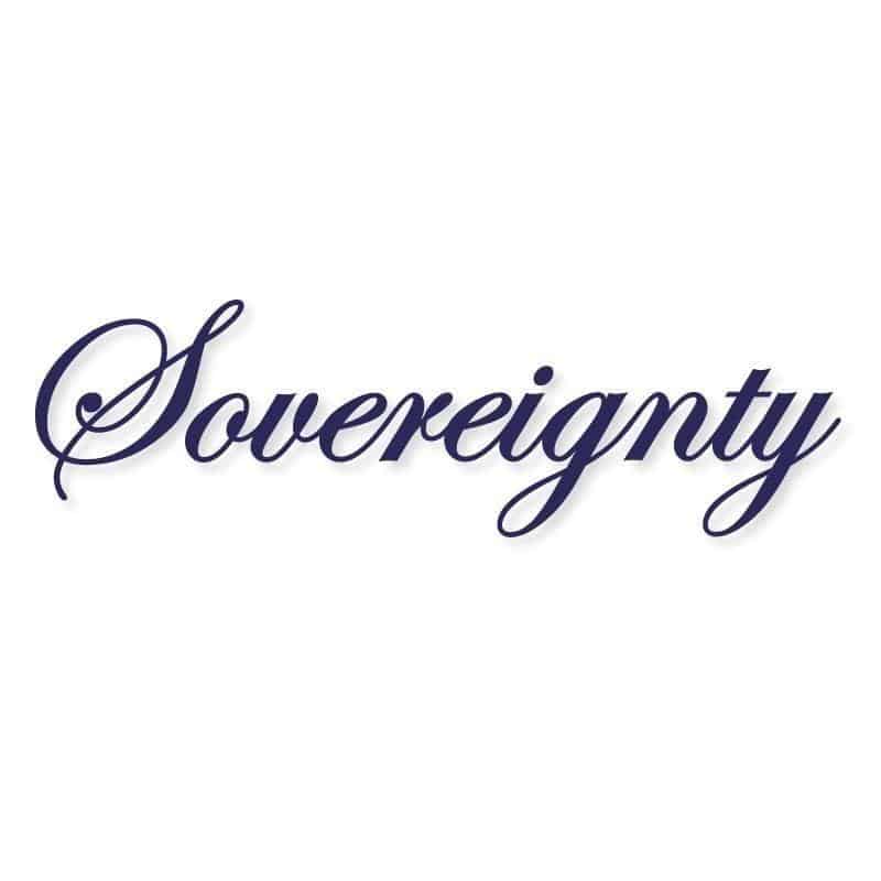 Large Logo Sticker - Sovereignty Glass - Aqua Lab Technologies