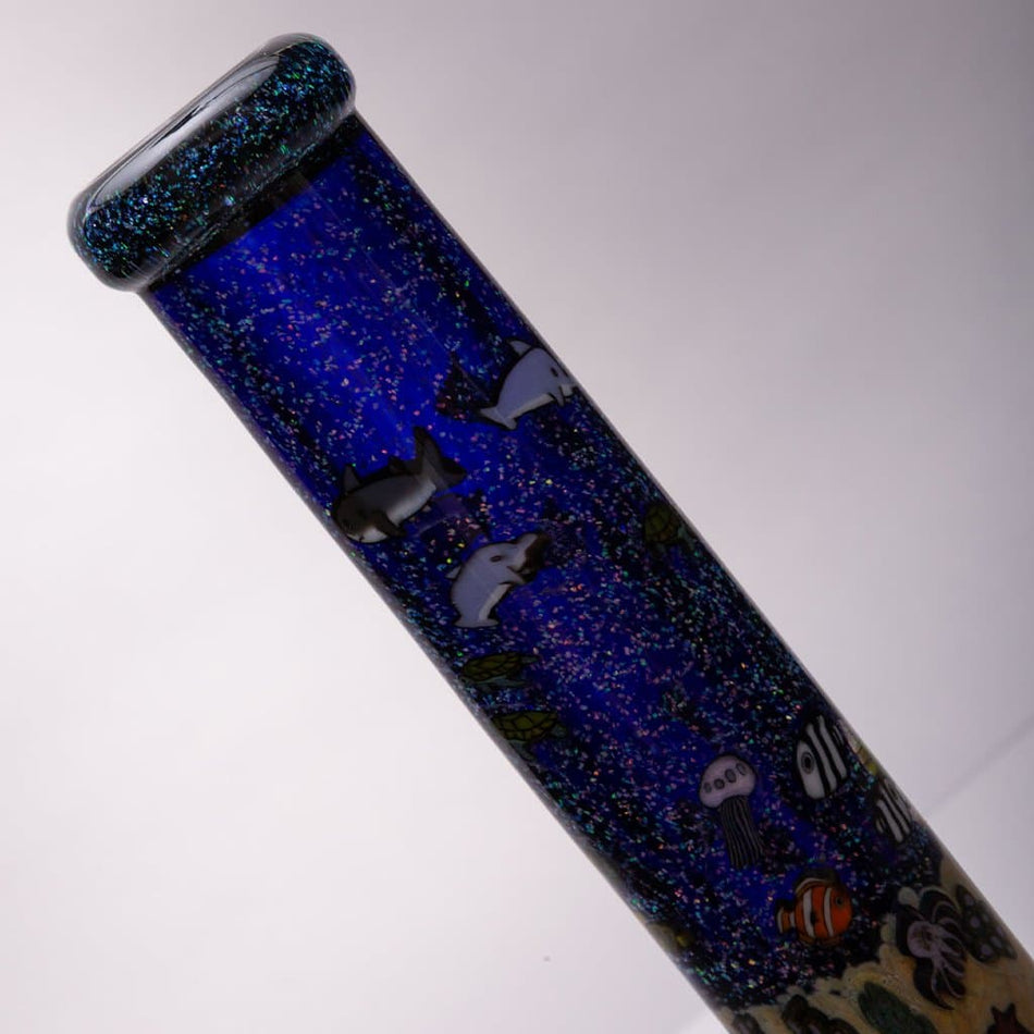 12" Aquatic Themed Heady Bong by Strobel Glass – Aqua Lab Technologies