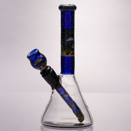 Aquatic Themed Heady Bong by Strobel Glass – Aqua Lab Technologies