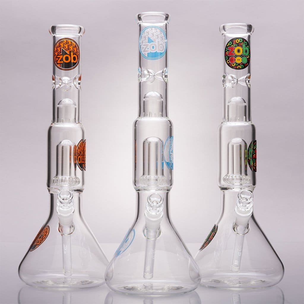 UFO Perc Beaker Bongs by ZOB Glass - Aqua Lab Technologies
